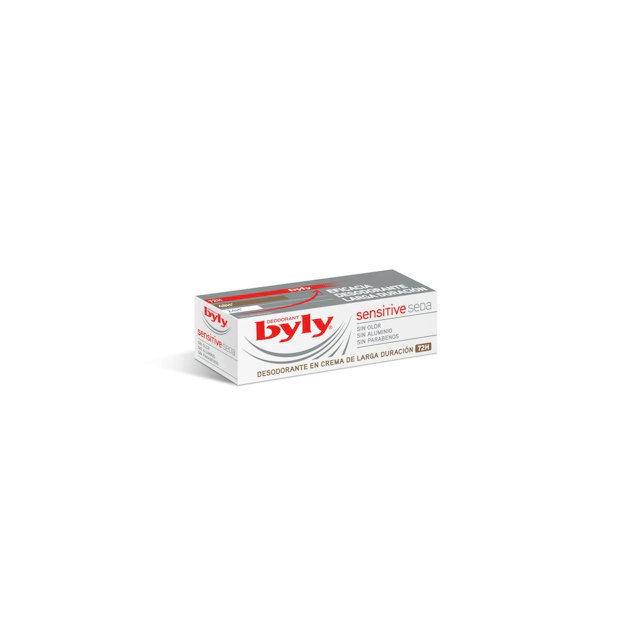 Desodorante en crema BYLY larga duración sentive caja 25 ml