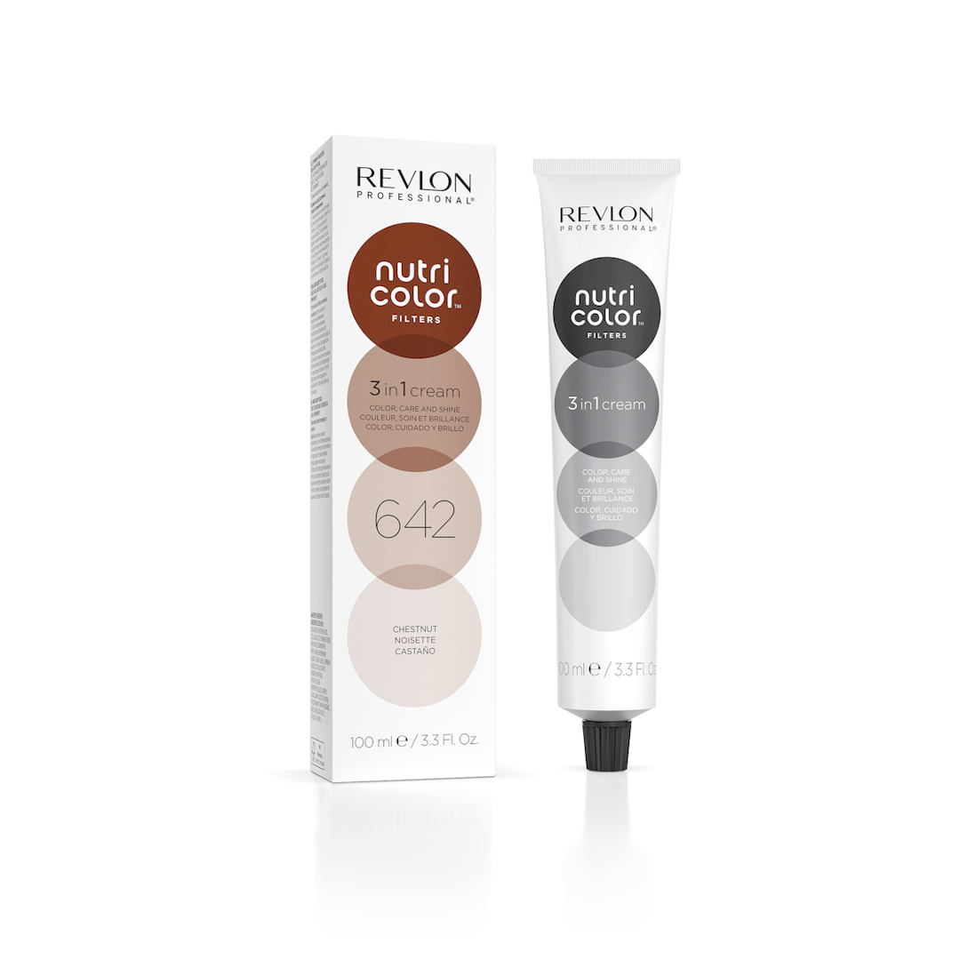 Mascarilla De Color Nutri Color Filters Revlon N642 Castaño