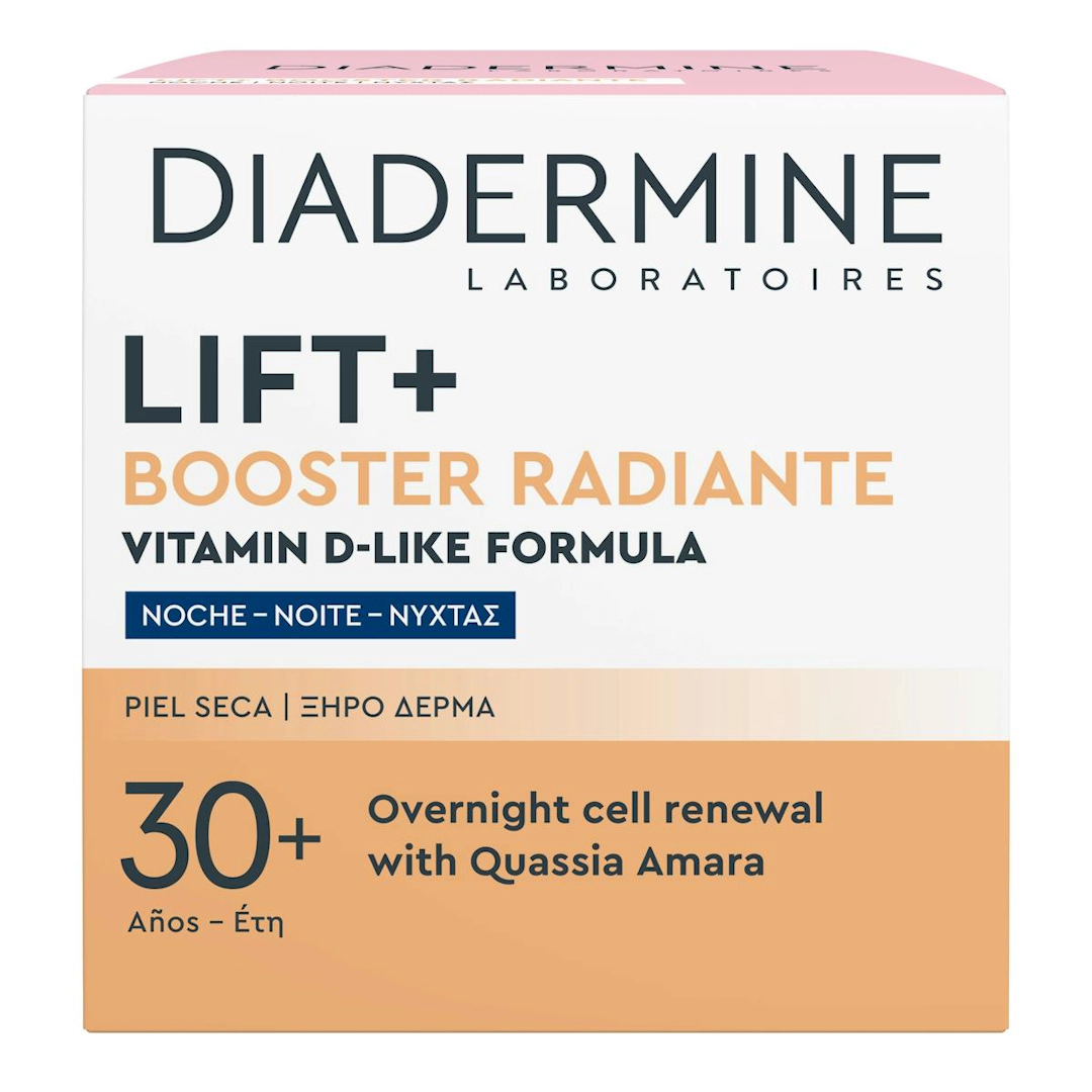 Crema De Noche Lift+Booster Radiante +30 Años Diadermine 50Ml