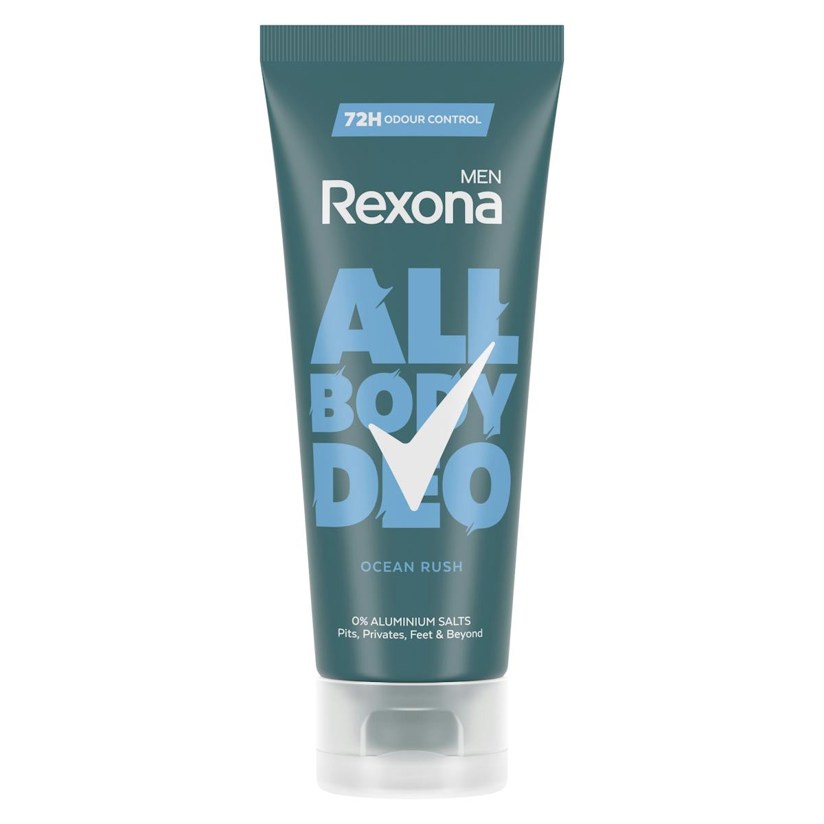 Desodorante Corporal En Crema All Body Deo Ocean Rush Rexona Men 75Ml